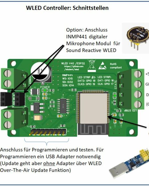 3x ESP8266 WLAN Wemos D1 mini – wled.shop 3x ESP8266 WLAN Wemos D1 mini – wled.shop